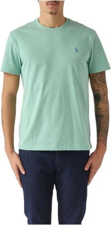 Polo Ralph Lauren Homme, Tops, Vert, Taille: XL T-Shirt en coton