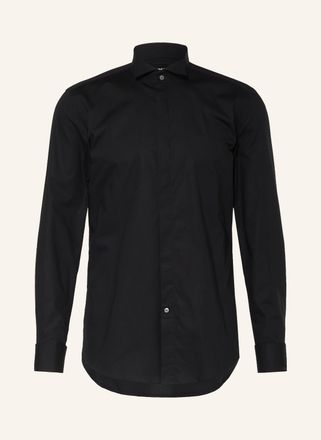 HUGO BOSS Smoking-Hemd Hank Slim Fit schwarz