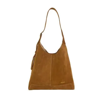 Nat & Nin Sac Donna port&eacute; &eacute;paule en cuir su&eacute;d&eacute;