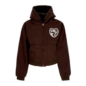 Obey Damen, Sweatshirts & Hoodies, Braun, SGr&ouml;&szlig;e