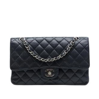 Chanel Pre-owned Vintage Double Flap Shoulder Bag - - Pre-owned - Damen - Schwarzk - ONE SIZE