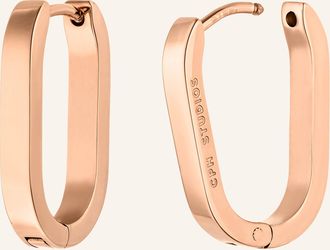 Copenhagen Copenhagen Studios Creolen Aus Edelstahl rosegold