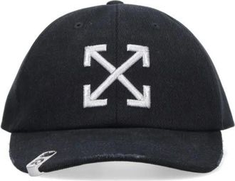 Off-white Caps & Mützen - Curved Visor Baseball Cap In Black Cotton - Gr. ONE SIZE - in Schwarz - für Damen