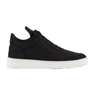 Filling Pieces Ripple Nubuck Low Top Sneakers - - Shoes - Herren - Schwarzk - 44 EU