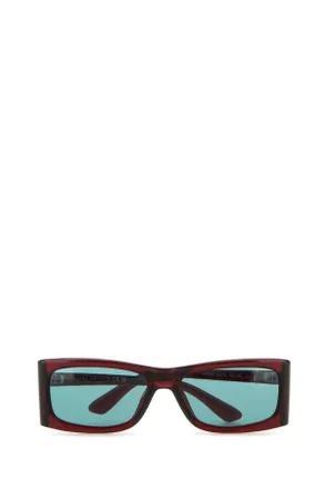 Prada Mens Burgundy Acetate Opr B03s Sunglasses Brownnylonfiber Exterior: Occhiali Da Sole