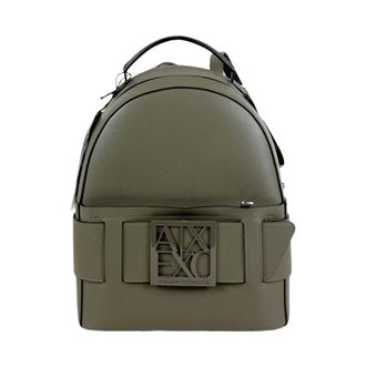 A|X Armani Exchange Femme, Sacs, Vert, Taille: ONE Size Susy Essential Backpack