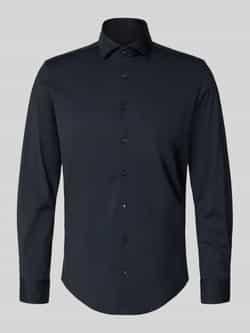 Seidensticker Slim Fit Business-Hemd mit Haifischkragen