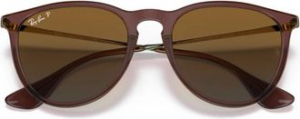 Ray-Ban unisex, Accessoires, Brun, Taille: 54 MM Erika Lunettes de soleil