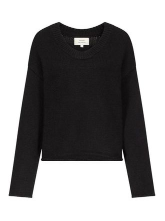 Loulou Studio Pull Col Rond - Noir