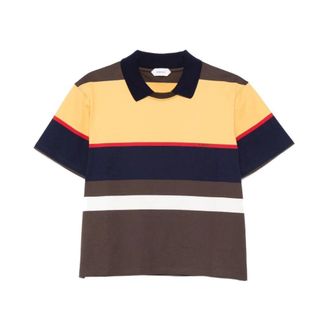 Versace Versace T-Shirts und Poloshirts Multicolor - - Tops - Damen - Mehrfarbig - L