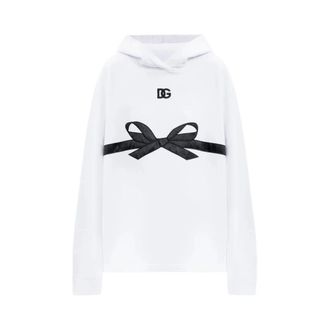 Dolce & Gabbana Damen, Sweatshirts & Hoodies, Wei&szlig;, SGr&ouml;&szlig;e
