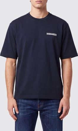 Dsquared2 Baumwoll-T-Shirt mit kontrastierendem grafischem Logo-Print