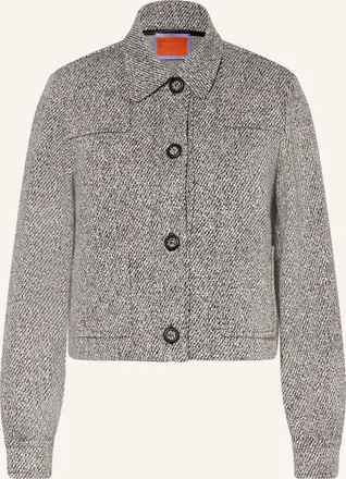 Annas Annas Kastenjacke Aus Jersey schwarz