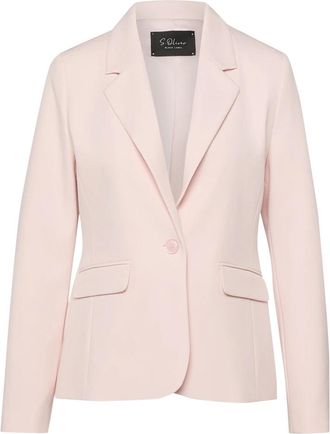 s.Oliver Blazer dint&eacute;rieur - Femme - Vestes - Rose - Taille: 44 FR