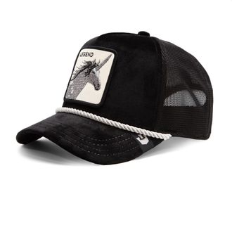 Goorin Brothers Trucker Cap Onyx Legend Black Schwarz, Size:OneSize