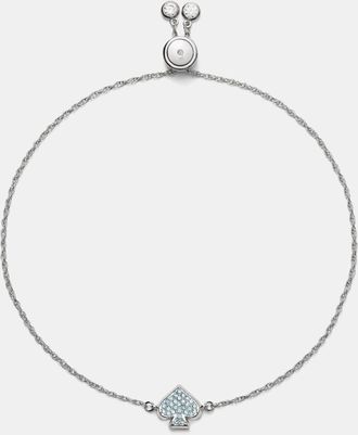 Kate Spade New York Everyday Spade Armband Mit Schiebeverschluss Und Pav&eacute;