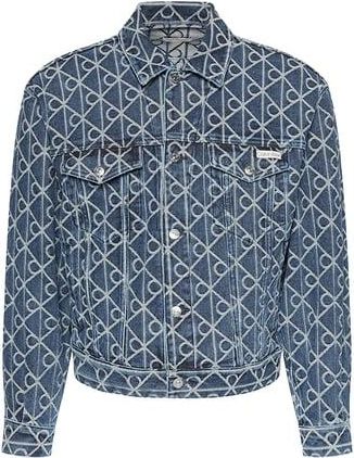 Calvin Klein Logotypische Jeansjacke - Blau