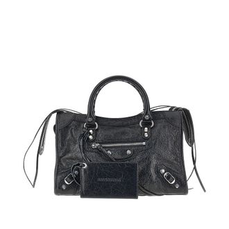Balenciaga Arena leather small Le City bag Woman One Size