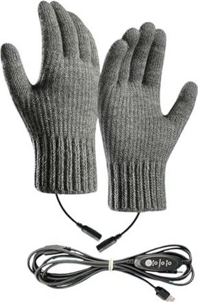 Generic Gants chauffants USB 22 x 10,5 cm pour plus de chaleur, confort avec design rechargeable, travail en plein air pour le ski, le snowboard, la marche, l