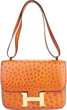 Herm&egrave;s Crossbody Bags - Hermes Ostrich Constance 23 Shoulder Bag - Gr. unisize - in Bunt - f&uuml;r Damen
