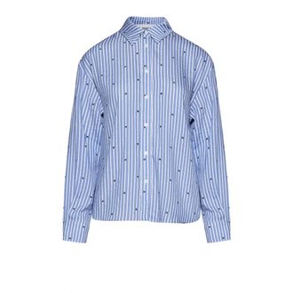 Silvian Heach Damen, Blusen & Hemden, Blau, XSGr&ouml;&szlig;e