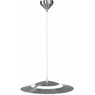 Trio Hänge Pendel 10 Watt Leuchte smd-led Esszimmer Beleuchtung Nickel matt Glas 324210107