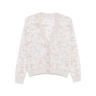PESERICO Cardigan mit Knopfleiste und V-Ausschnitt - - Knitwear - Damen - Mehrfarbig - M
