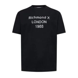 John Richmond Homme, Tops, Noir, Taille: M T-shirt Kordis