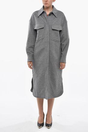Stella McCartney Wollmantel LINDA mit verdeckter Knopfleiste Stella McCartney