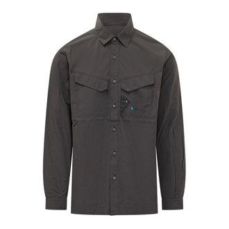 Kl&auml;ttermusen Homme, Chemises, Noir, Taille: XS Syn LS Shirt