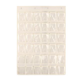 Generic Hängende Displaytaschen, Handy Gefängnis, Reduziert Ablenkungen im Klassenzimmer und Verbessert Die Konzentration. Geeignet for Schulklassenzimmer(Whi