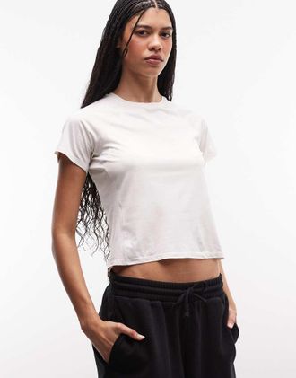 The North Face W Jaida - T-shirt &agrave; manches courtes - Blanc dune clair chin&eacute;