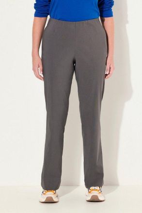 Ulla Popken Schlupfhose Thermo-Bengalinhose Slim Fit warm Elastikbund