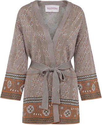 Valentino Cardigan - Gold
