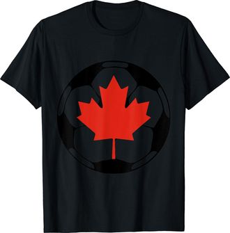 Canada Kanada-Flagge, Trikot, Unterst&uuml;tzung der kanadischen Fu&szlig;ballmannschaft, Kanada T-Shirt