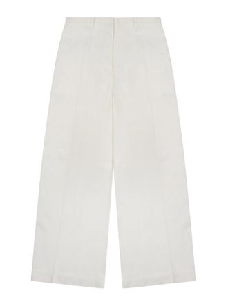 Alberta Ferretti Casual Hose - Wei&szlig;