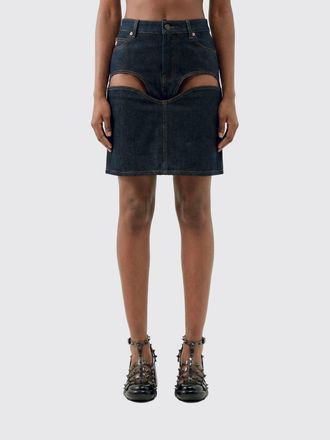 Jean Paul Gaultier Jupe JEAN PAUL GAULTIER Femme couleur Bleu