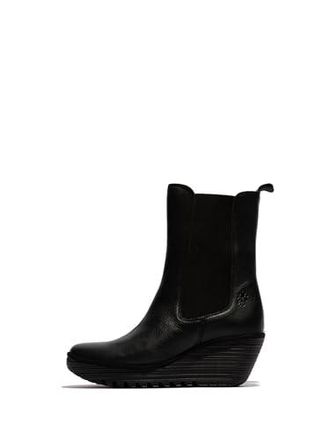 FLY London Femme YERF600FLY Fashion Boot, Noir, 41 EU