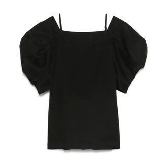 sacai Damen, Kleider, Schwarzk, SGr&ouml;&szlig;e
