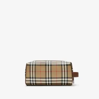 Burberry Archive Check Wallet - Beige