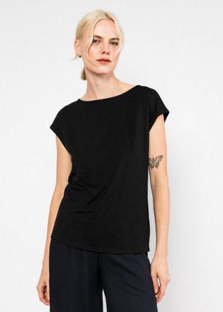 Blutsgeschwister Kurzarmshirt - Shirt Breezy Flowgirl - Damen Shirt - Jerseyshirt - lockeres U-Boot