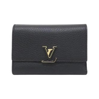 Louis Vuitton Portefeuille Tri-fold Pre-owned - Femme - Pre-owned - Noir - Taille: ONE Size