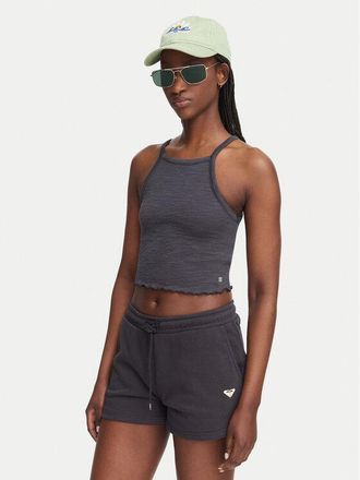 Roxy Top As I Am ERJKT04278 Dunkelgrau Slim Fit