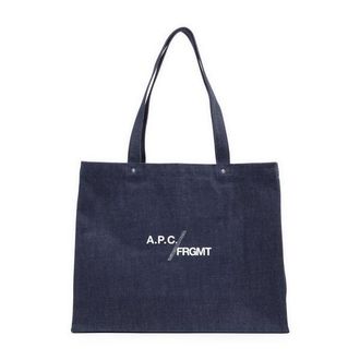 A.P.C. Sac shooping Je Sors Ce Soir en coton