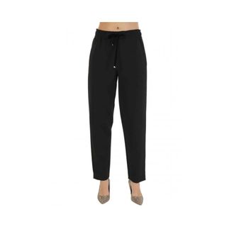 Marella Femme, Pantalons, Noir, Taille: 38 FR Wide Pantalons