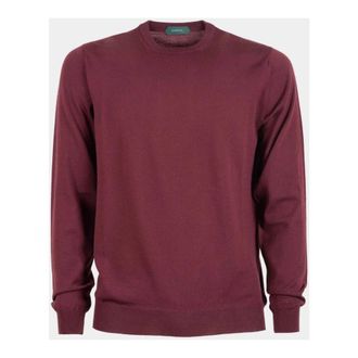 Zanone Flexwool Rundhals-Pullover - - Knitwear - Herren - Rot - L