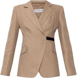 Max Mara Femme, Vestes, Beige, Taille: 38 FR Fionda Blazer