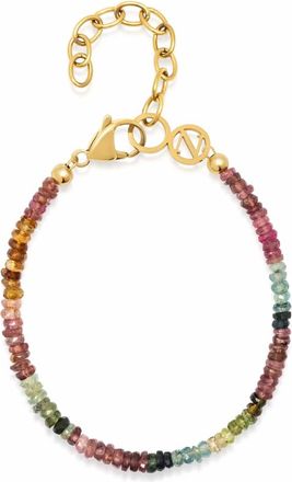 Nialaya Femme, Accessoires, Jaune, Taille: XS Faceted Tourmaline Bracelet