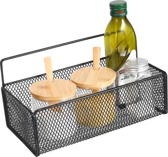 Angoily Wandregal Schwarz Ohne Bohren Badezimmer Aufbewahrungsregal Aus Dickem Material Modernes Design Praktisches Wandkorb Für Küche Bad Schlafzimmer Platzs