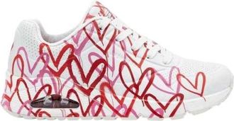 Skechers Jgoldcrown Uno Spread The Love Sneaker f&uuml;r Damen (Wei&szlig;)